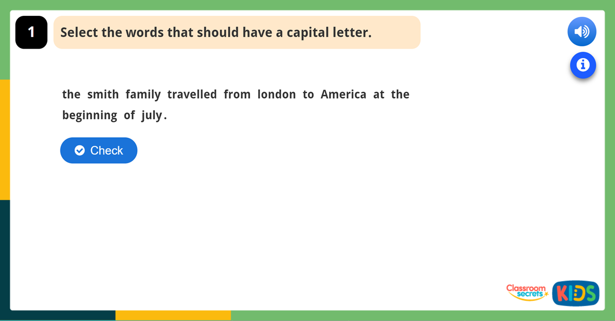 Year 2 Spring Revision Set 8 | Classroom Secrets Kids