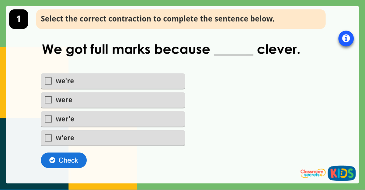 Tenses | Classroom Secrets Kids
