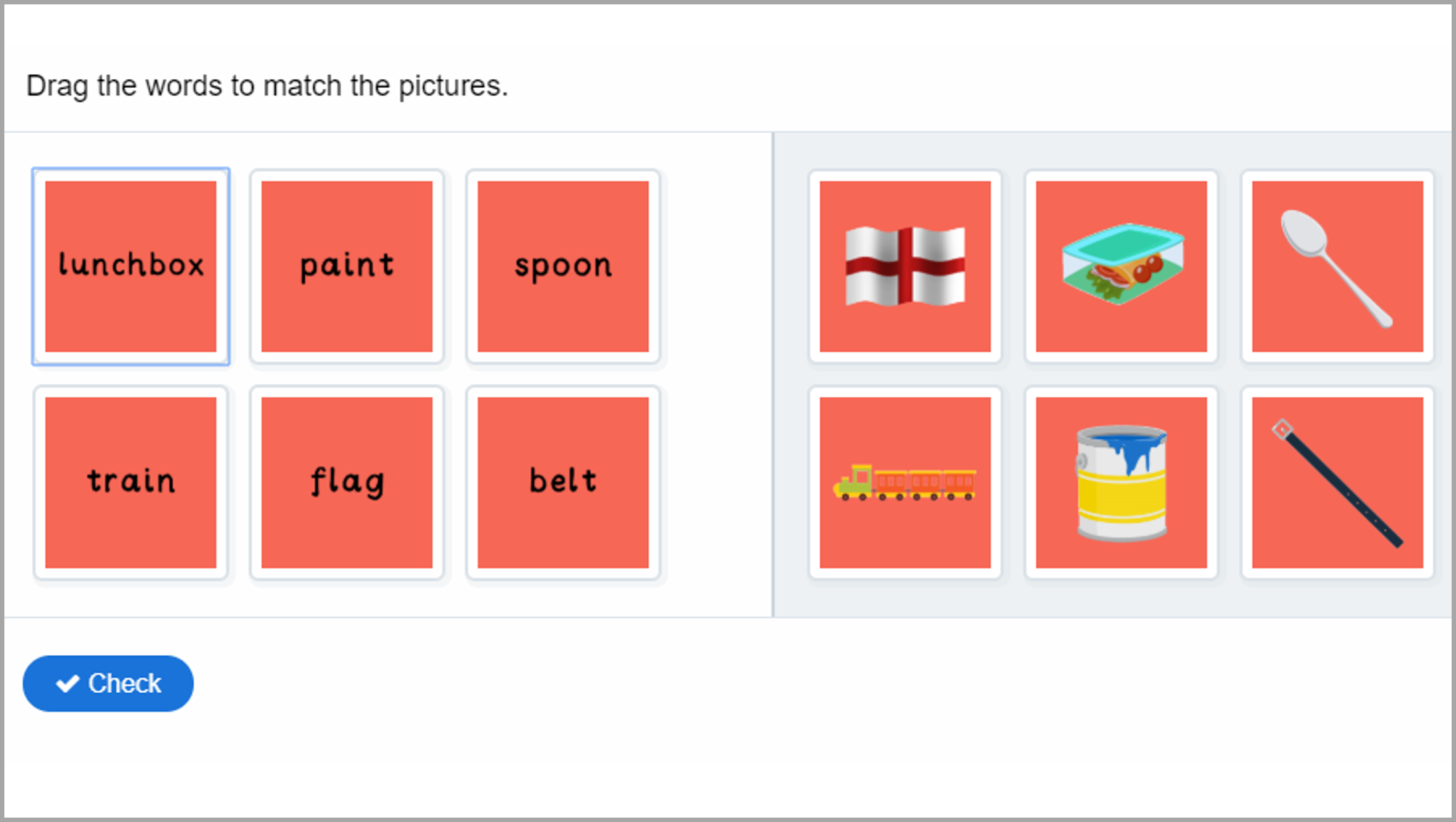 Phase 4 Phonics Year 1 Match Words to Pictures Game 2 | Classroom ...