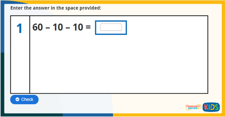 Year 2 SATs Arithmetic Revision Day 5 | Classroom Secrets Kids