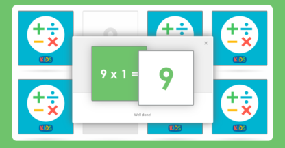 1 Times Table Memory Card Game | Classroom Secrets Kids