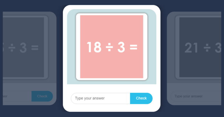 Divide by 3 Game with Flash Cards | Classroom Secrets Kids