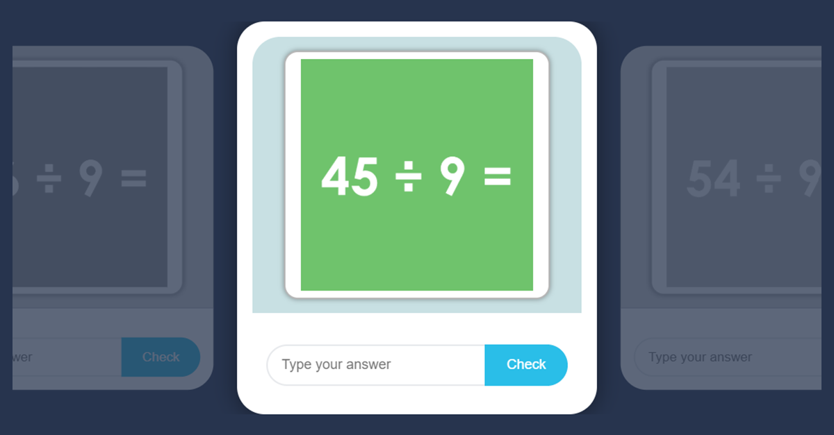 Divide by 9 Game with Flash Cards | Classroom Secrets Kids