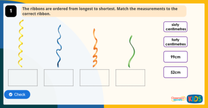 Year 2 Order Lengths | Classroom Secrets Kids