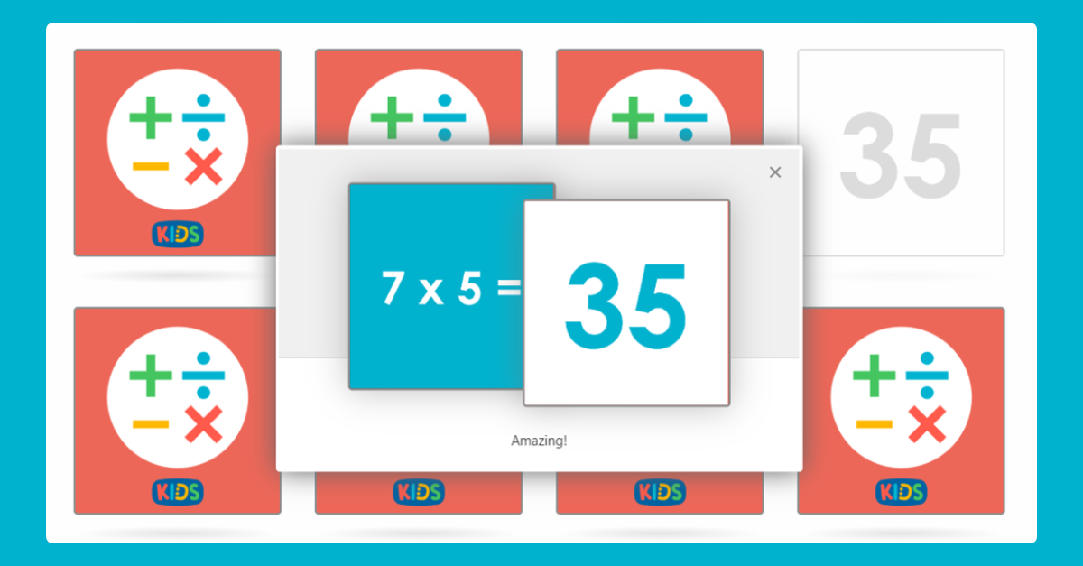 Year 2 Mixed Multiplication Memory Card Game | Classroom Secrets Kids