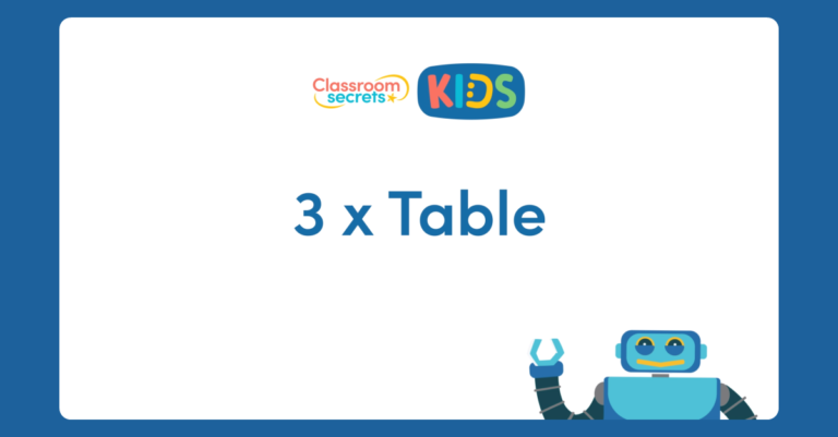 3 Times Table Video Tutorial | Classroom Secrets Kids