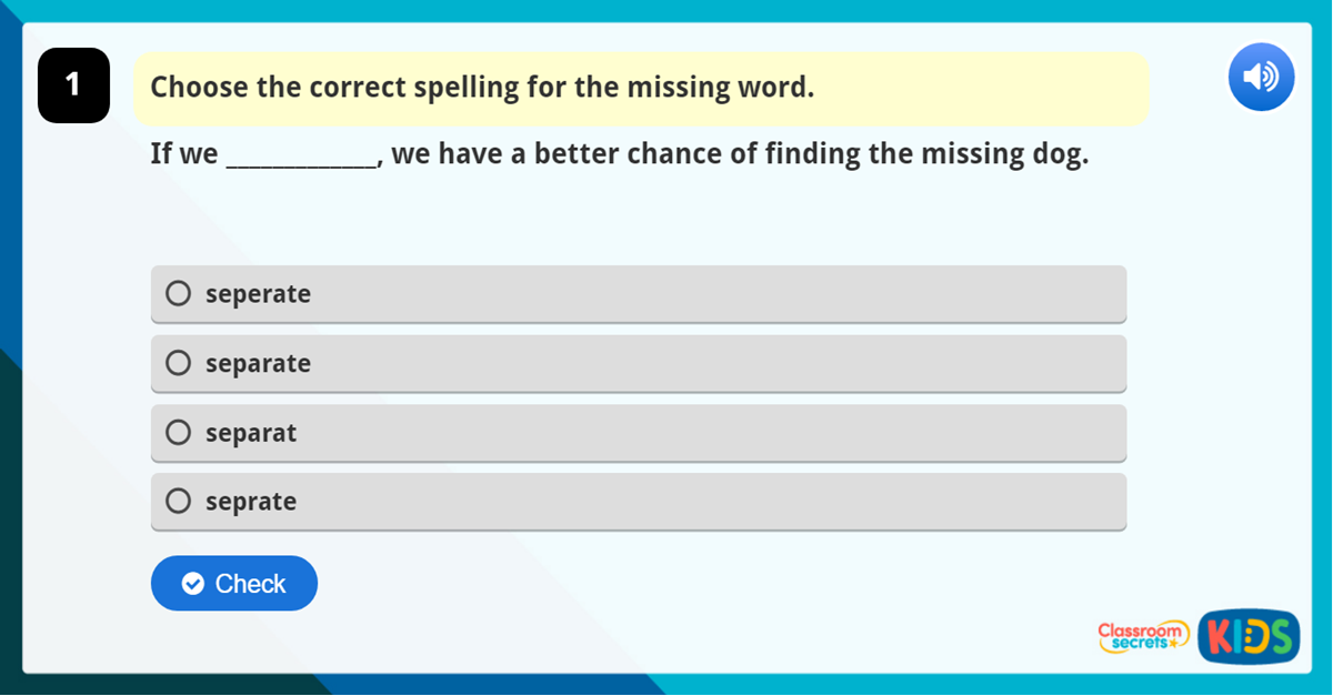 Common Exception Words Set 11 Year 3 and Year 4 | Classroom Secrets Kids