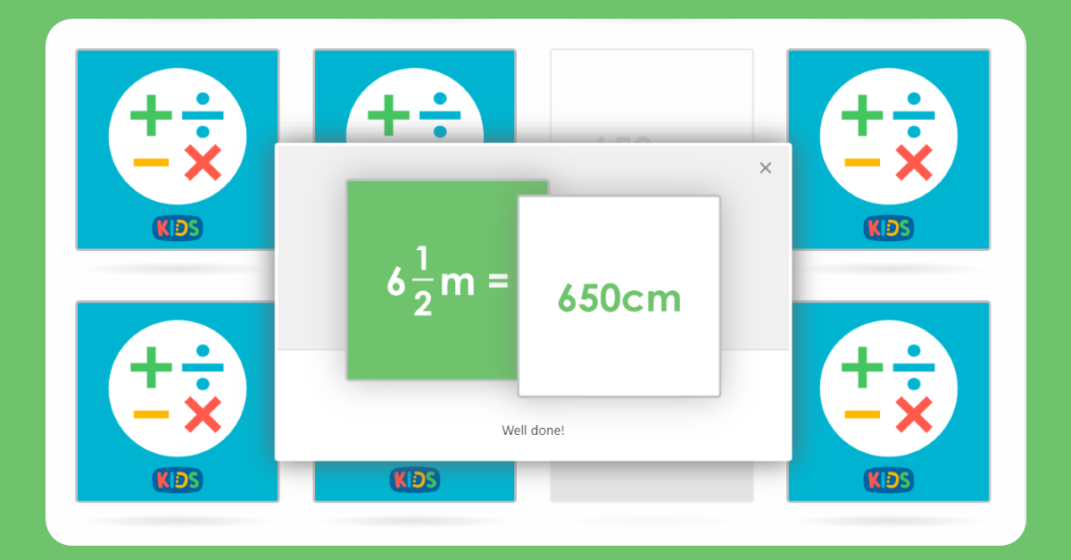 Year 4 Length Conversion Matching Cards | Classroom Secrets Kids