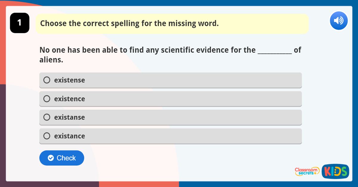 Common Exception Words Set 5 Year 5 and Year 6 | Classroom Secrets Kids