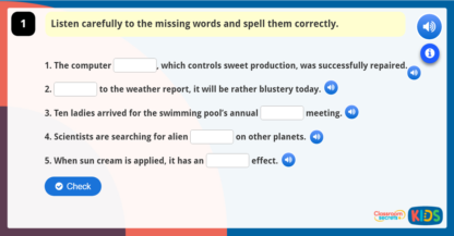 Year 5 and 6 Spelling Activity 10 | Classroom Secrets Kids