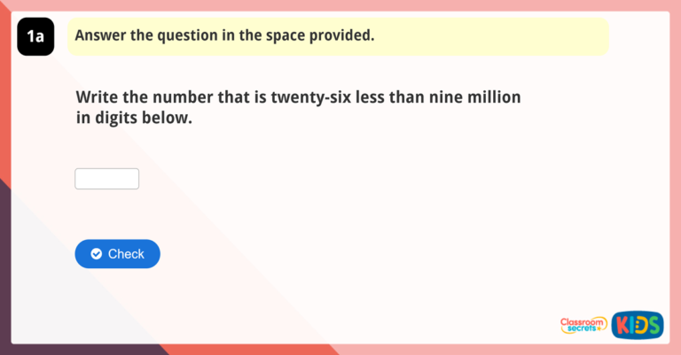 Year 6 Reasoning Test Practice 2 | Classroom Secrets Kids