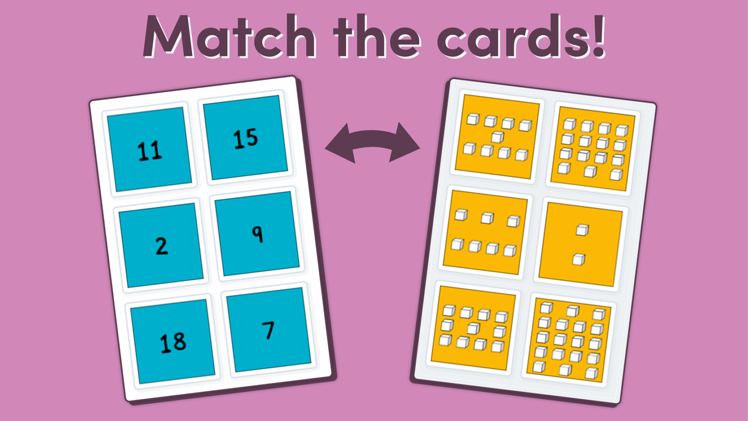 Reception Matching Numbers to Amounts Game 0-20 | Classroom Secrets Kids