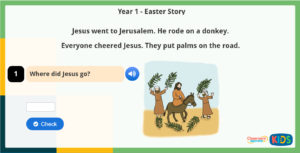 Year 1 Easter Reading Comprehension Easter Story | Classroom Secrets Kids