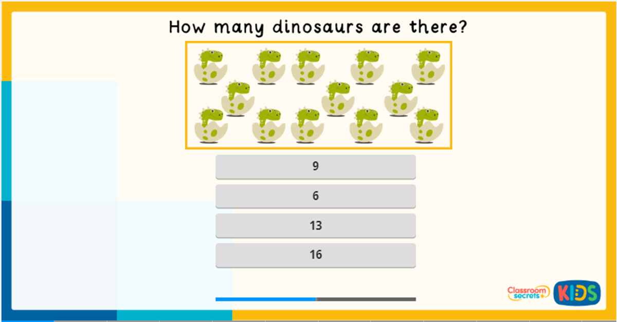 Reception Matching Objects to Numbers Game 0-20 | Classroom Secrets Kids