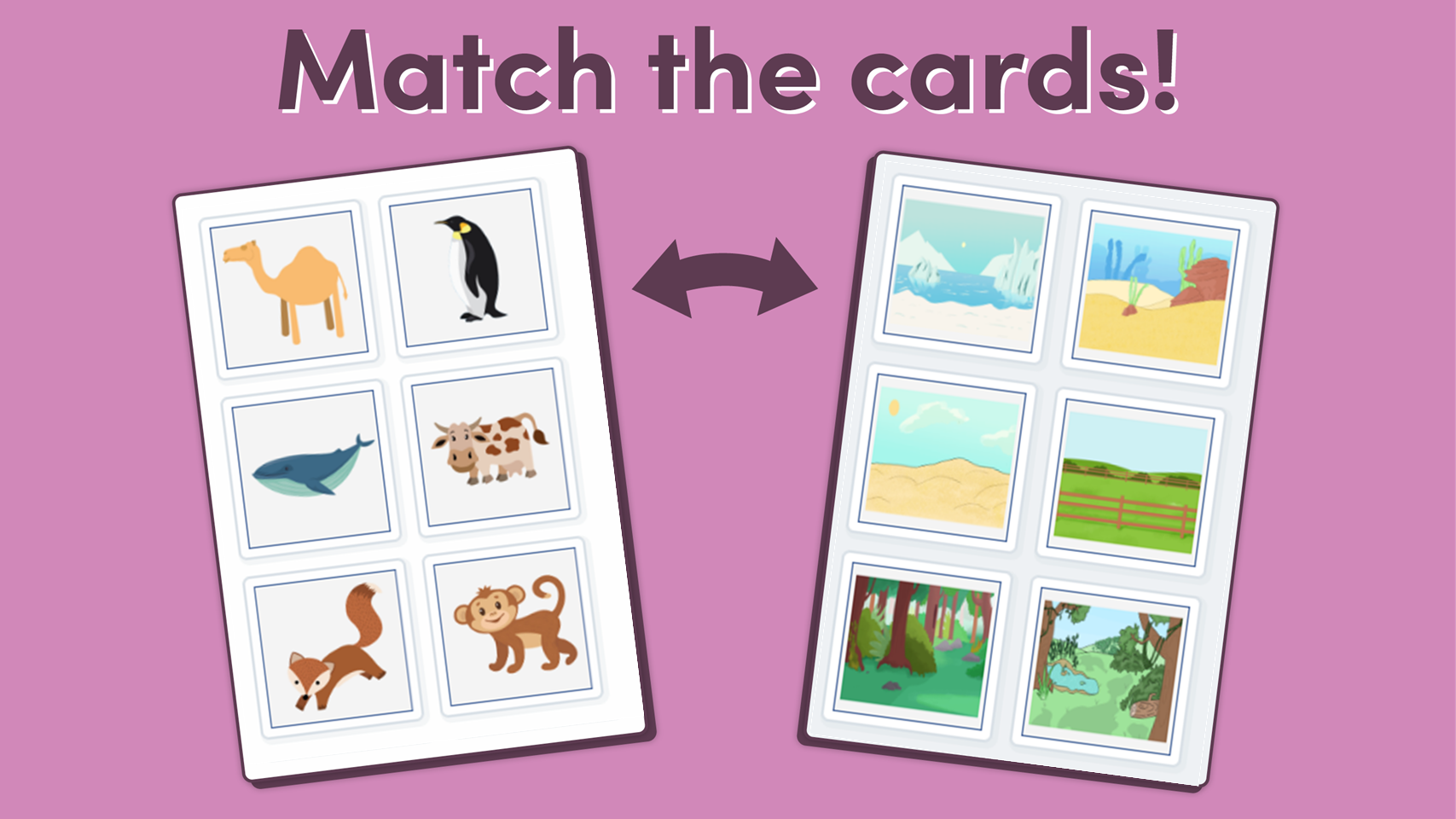 Reception Animal Environments | Classroom Secrets Kids