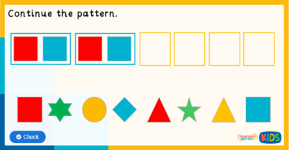 Reception Repeating Patterns | Classroom Secrets Kids