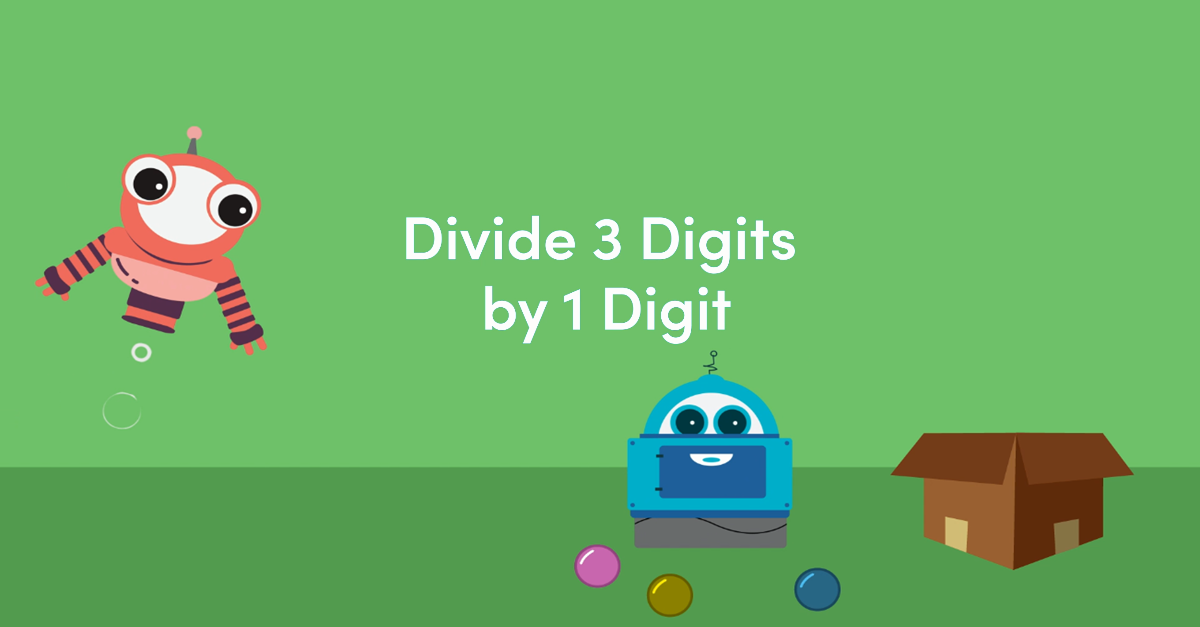 Year 4 Divide 3 Digits by 1 Digit Interactive Animation | Classroom ...