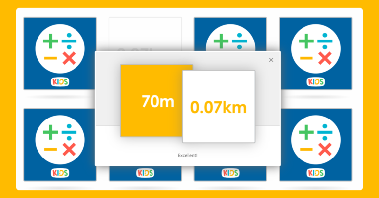 Year 6 Converting Lengths Game with Memory Cards 1 | Classroom Secrets Kids