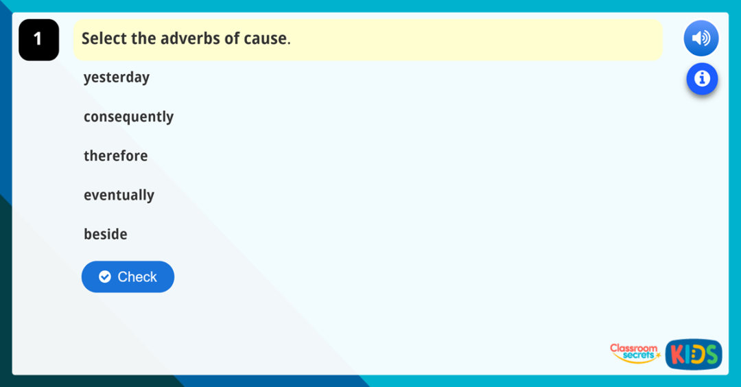 Adverbs | Classroom Secrets Kids