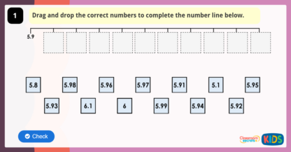 Year 4 Order Decimals Game | Classroom Secrets Kids