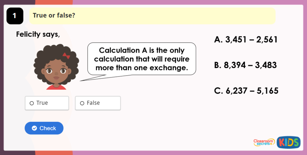 Year 4 Subtraction Game Classroom Secrets Kids Year 4 Subtraction Game Classroom Secrets Kids