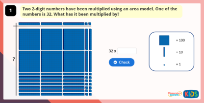 Year 5 Multiply 2 Digits (Area Model) | Classroom Secrets Kids