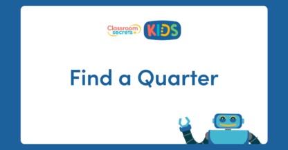 Find a Quarter Video Tutorial | Classroom Secrets Kids