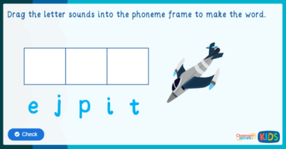 Phonics Phase 3 Segmenting Game 1 | Classroom Secrets Kids