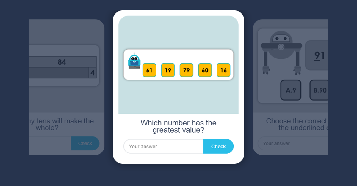 Year 2 Place Value in a 2-Digit Number Flash Cards Activity | Classroom ...