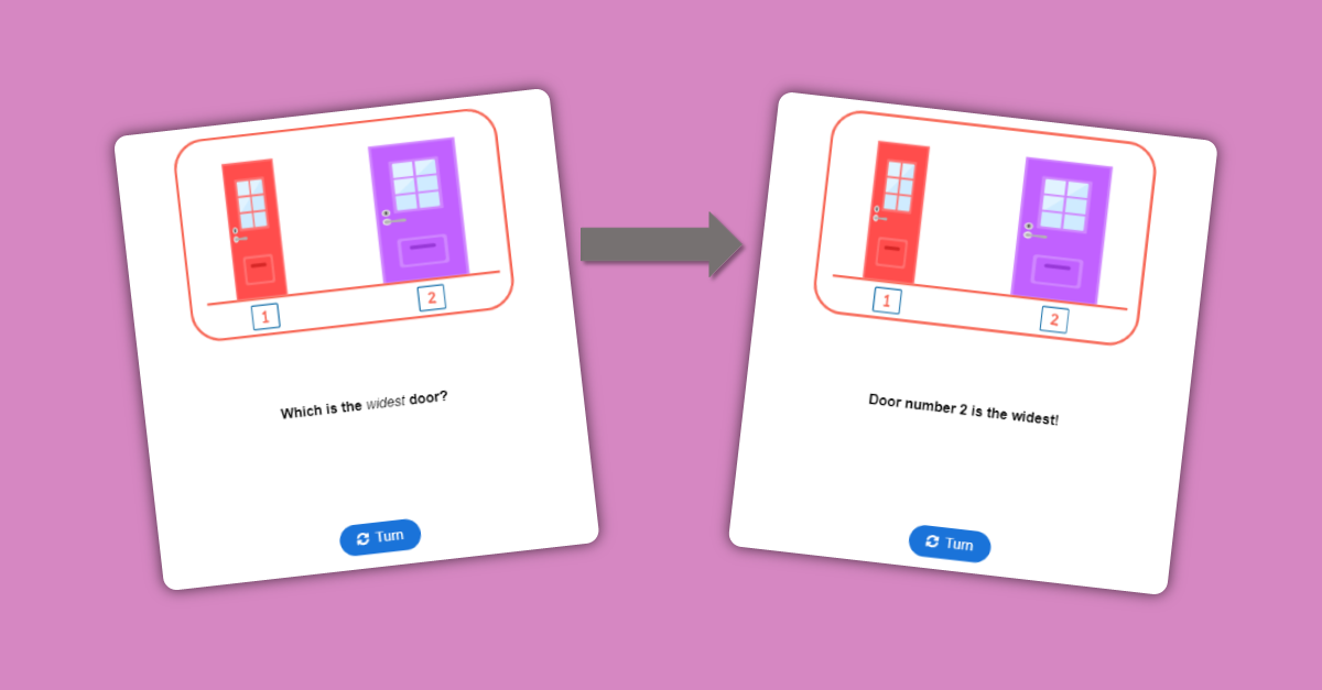 Reception Narrow and Wide Game | Classroom Secrets Kids