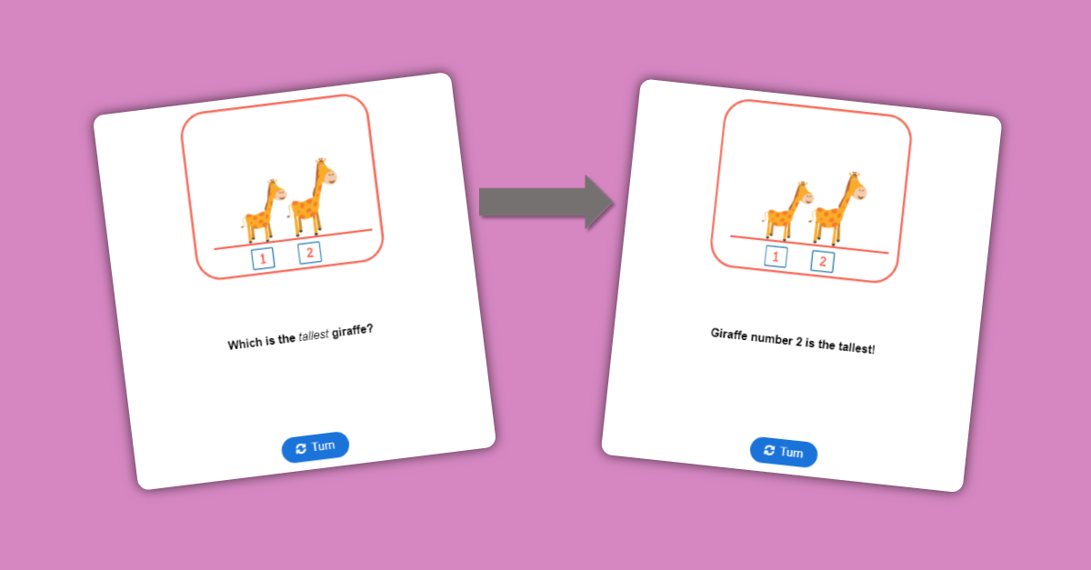 Reception Tall and Short Game | Classroom Secrets Kids