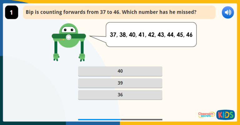 Year 1 Count Forwards and Backwards to 100 Game | Classroom Secrets Kids