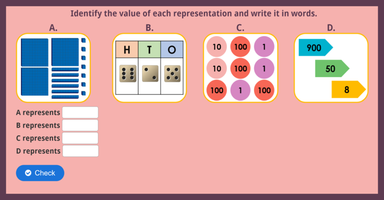 Year 3 Read and Write Numbers up to 1,000 Game | Classroom Secrets Kids