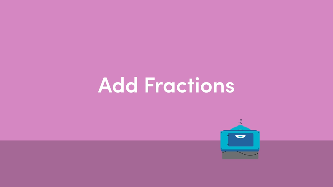 Year 5 Add Fractions Interactive Animation | Classroom Secrets Kids
