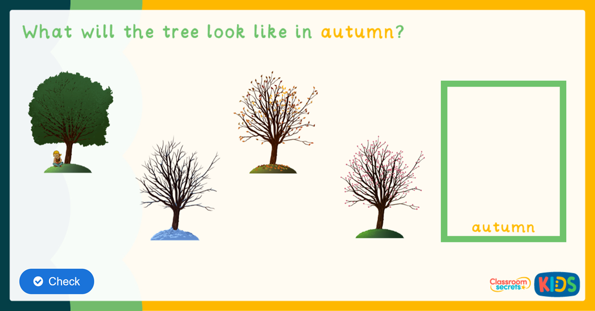 Reception Seasons Game | Classroom Secrets Kids