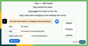 Year 1 Reading Comprehension Fiction Odd Socks | Classroom Secrets Kids