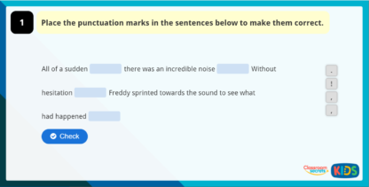 Year 4 Editing Writing Game | Classroom Secrets Kids