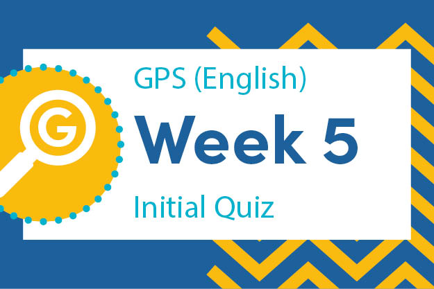 Year 3 - 12 Week GPS Programme - Week 5 Initial Assessment | Classroom ...