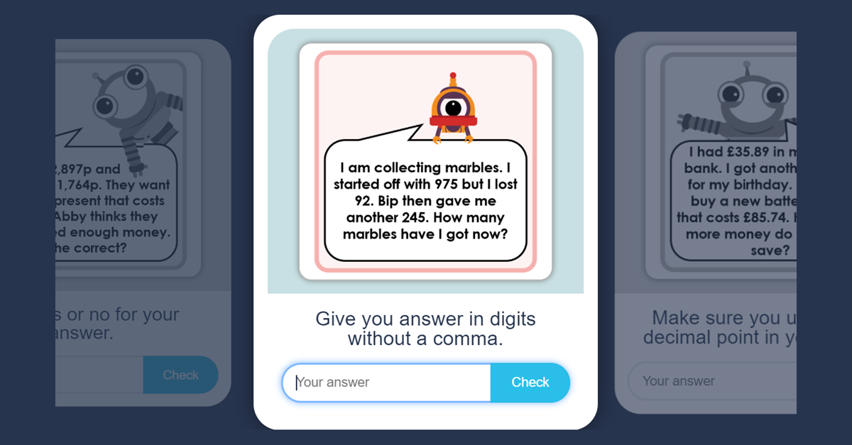 Year 4 Two-Step Problems Flashcards | Classroom Secrets Kids