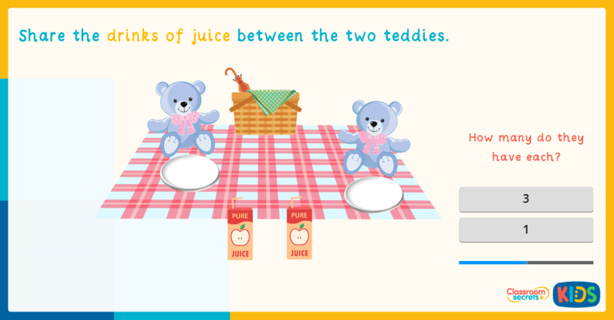 Reception Picnic Sharing Game | Classroom Secrets Kids