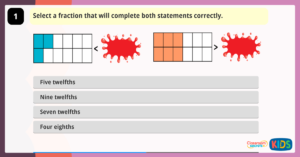 Year 3 Compare Fractions Game | Classroom Secrets Kids