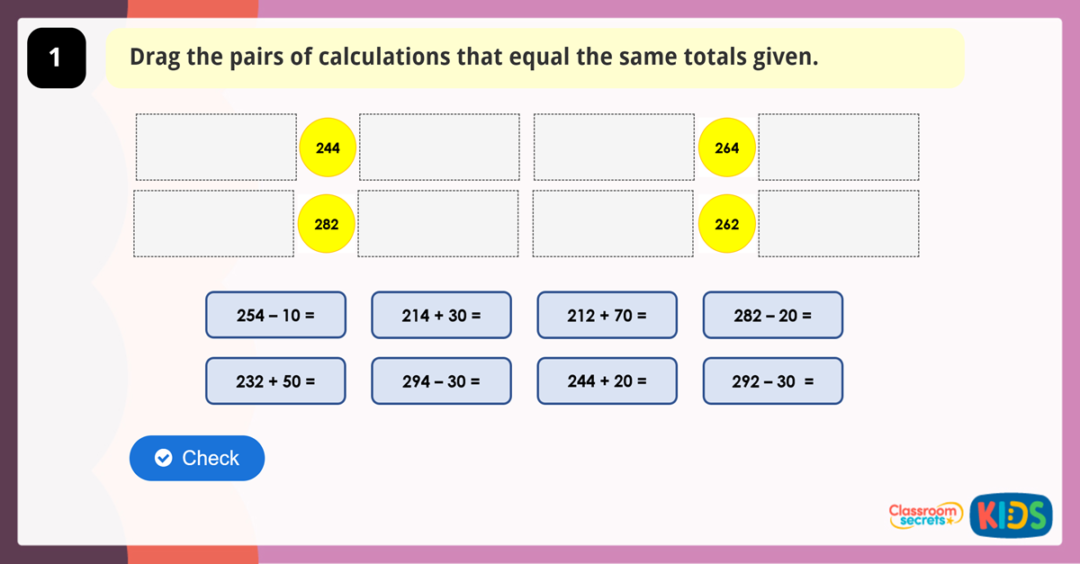 Year 1 Use Arrays Matching Game | Classroom Secrets Kids
