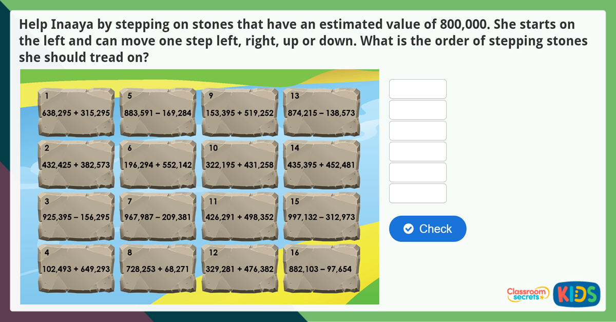 Year 6 Estimate to Check Answers Maths Challenge | Classroom Secrets Kids