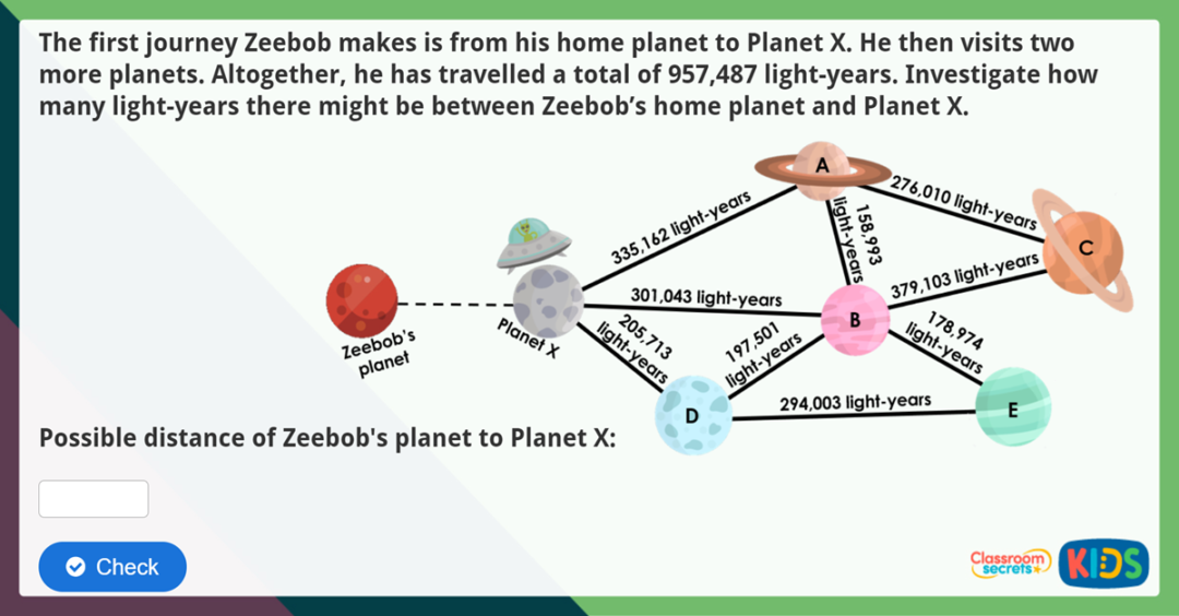Year 6 Solve Multi-Step Problems Maths Challenge | Classroom Secrets Kids