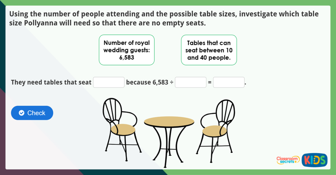 Year 6 Short Division Maths Challenge | Classroom Secrets Kids