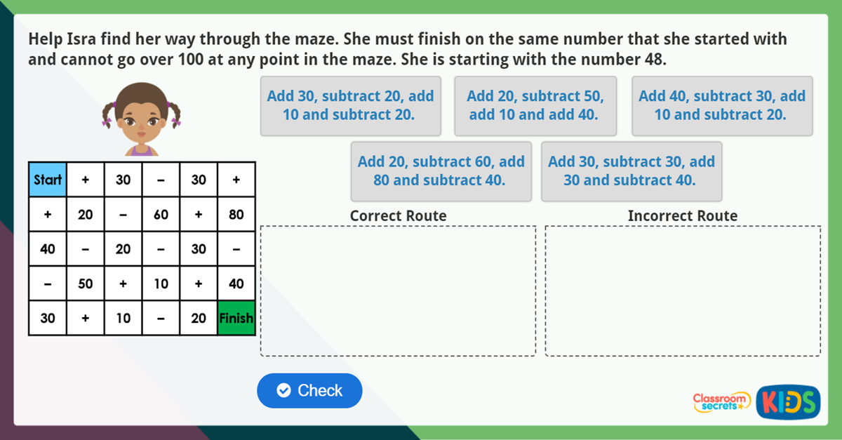 Year 2 Add and Subtract Numbers Mentally Maths Challenge | Classroom ...