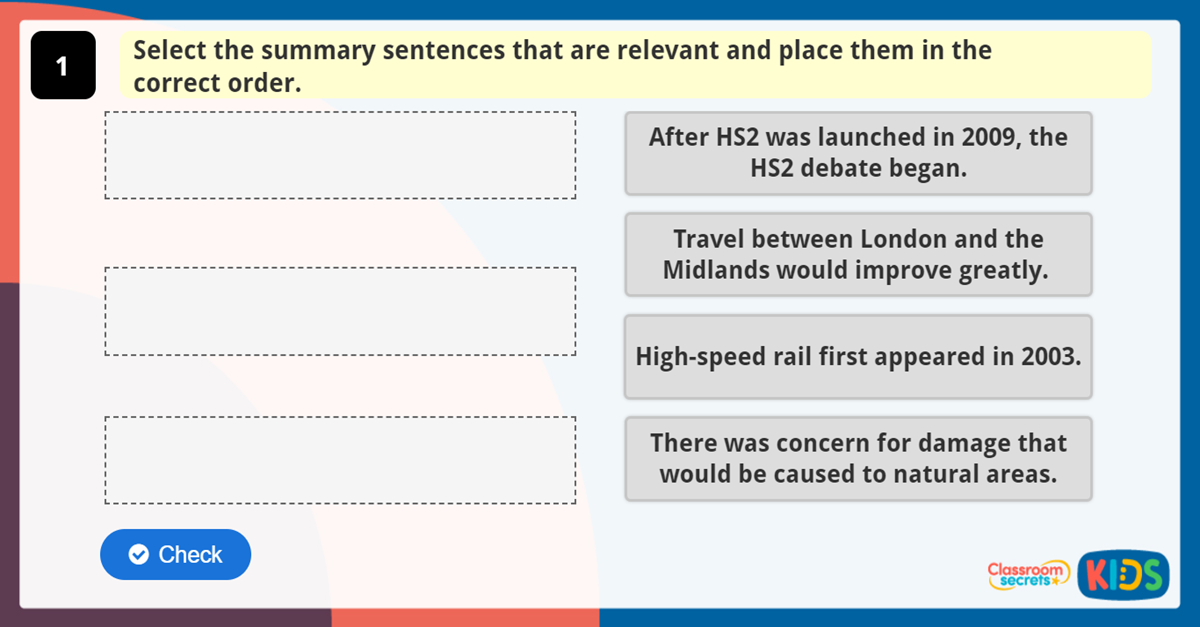 Year 6 Summarising Texts Reading Challenge Activity | Classroom Secrets ...