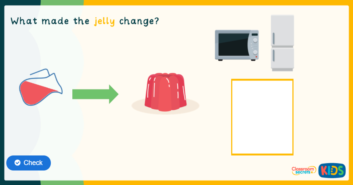 Reception Looking at Change Game | Classroom Secrets Kids
