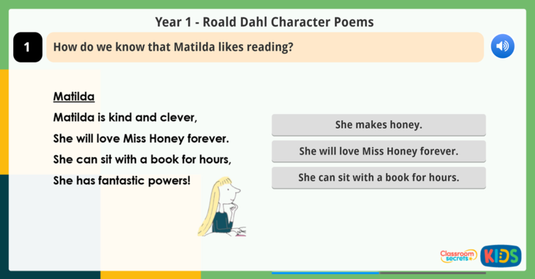 Year 1 Making Inferences Reading Challenge | Classroom Secrets Kids