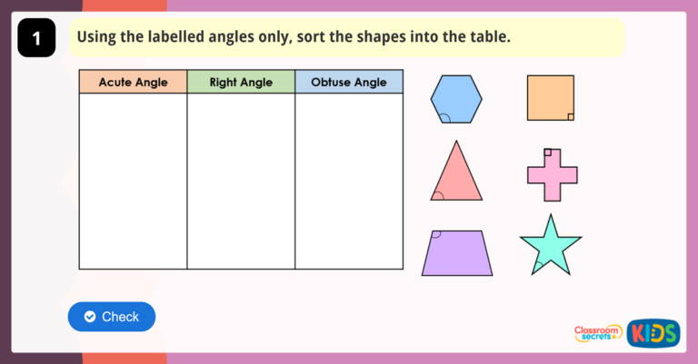 Year 3 Compare Angles Game | Classroom Secrets Kids